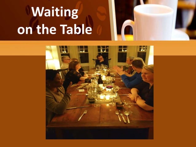 Types of table service | PPTX