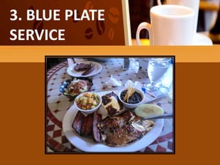 Types of table service | PPTX