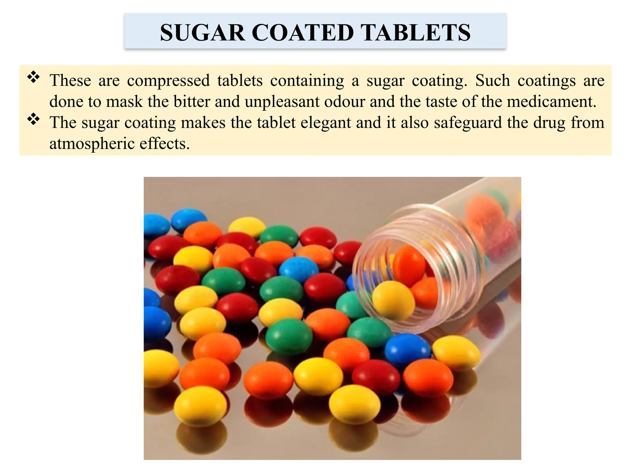 TYPES OF PHARMACEUTICAL TABLETS: A short note | PPTX
