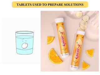 TYPES OF PHARMACEUTICAL TABLETS: A short note | PPTX