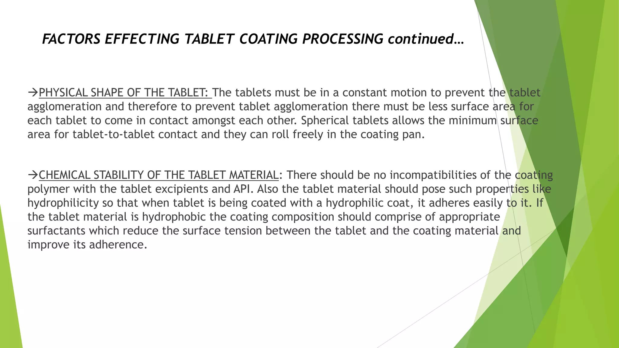 Types of tablet coating | PPTX