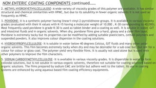 Types of tablet coating | PPTX