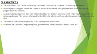 Types of tablet coating | PPTX
