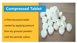 Types of tablets.pdf | Pharmaceutical Drugs | Medical Health