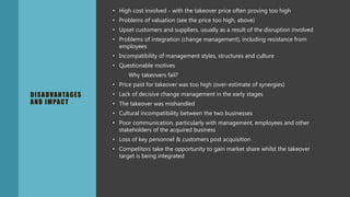 Types of takeover | PPTX