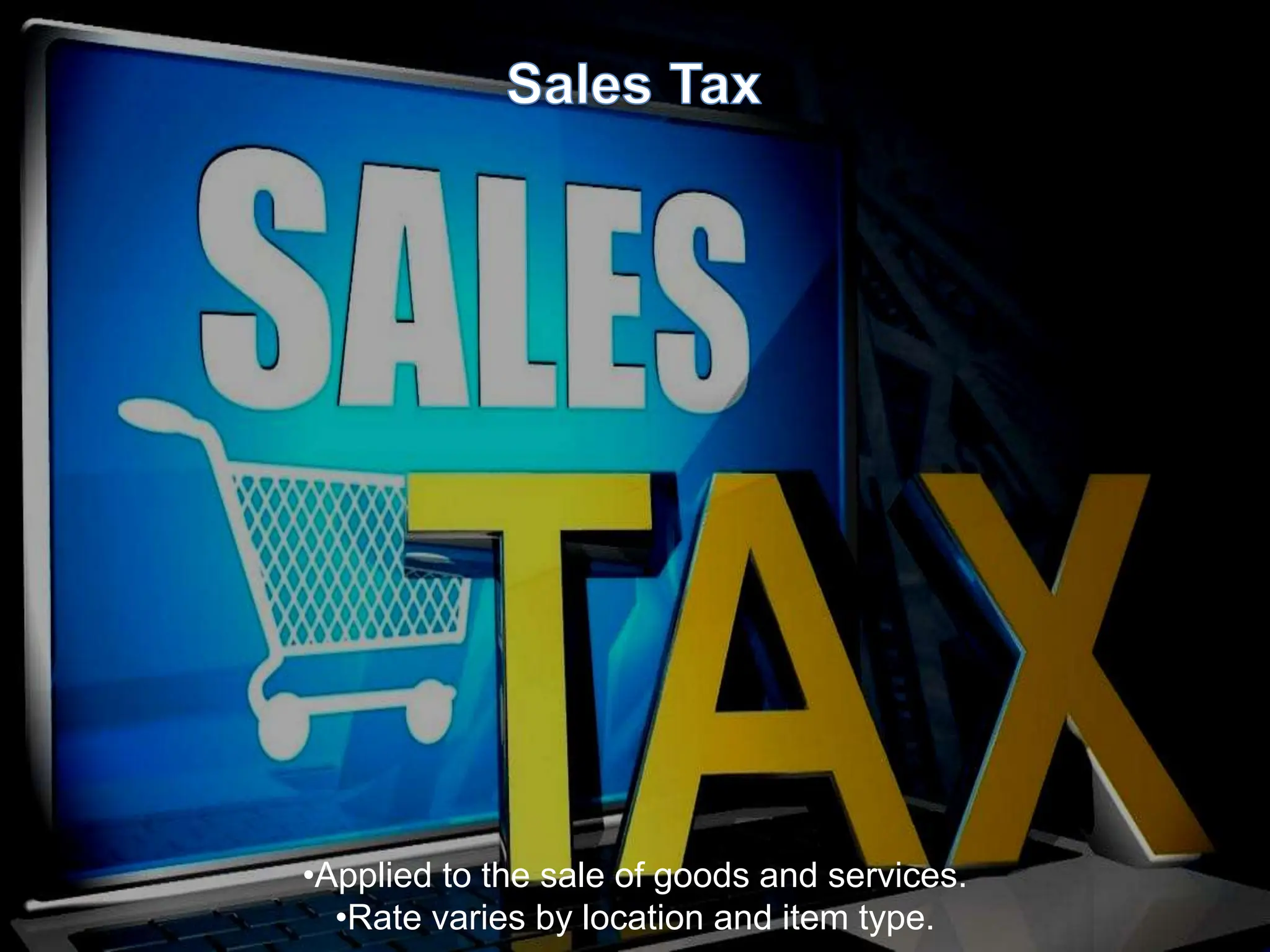 Types of Taxes | PPTX