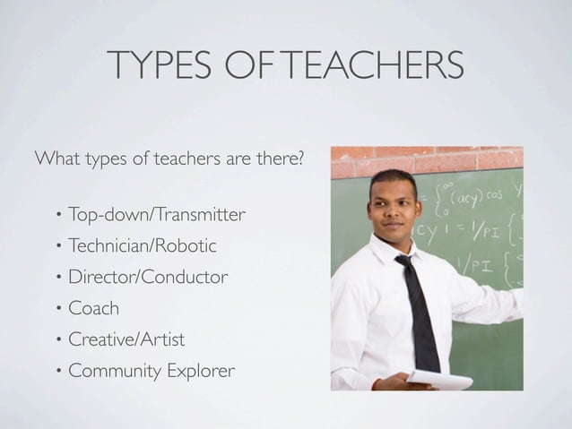Types of Teachers | PDF