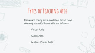 Types of teaching aids | PDF