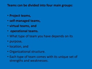 Types of teams wps office https://www.youtube.com/watch?v=pPd3zA5Vedc | PPT