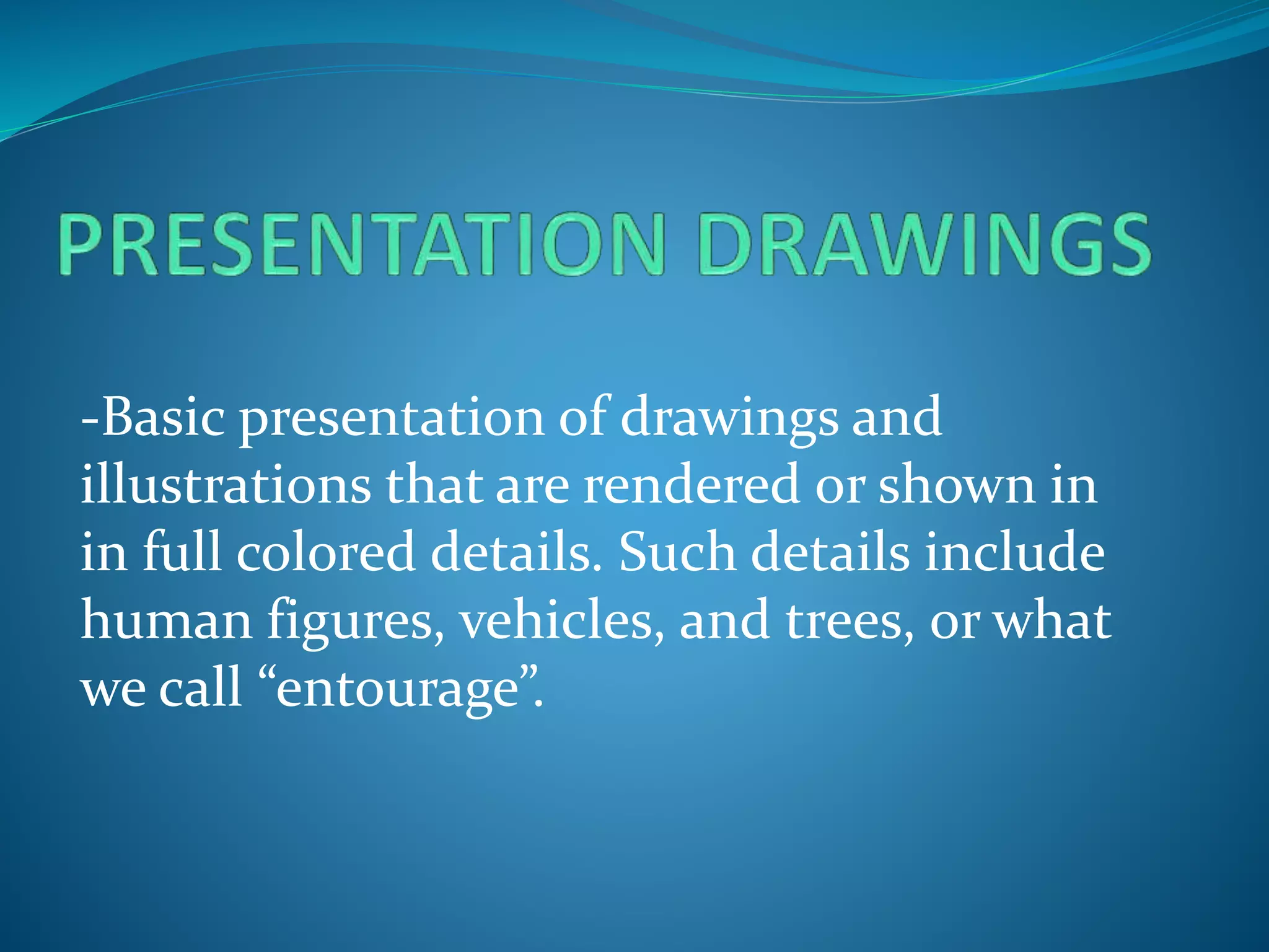 Types of technical drawing | PPTX