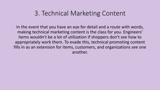Types of technical writing | PPTX