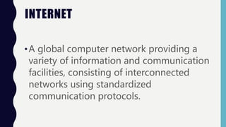 Types of Telecommunication Networks | PPTX