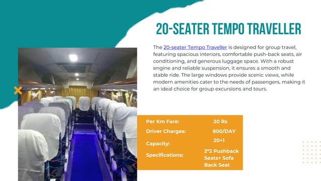 Explore Different Types of Tempo Traveller | PPT