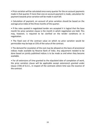 Types of tenders & stages for successful tendering | PDF
