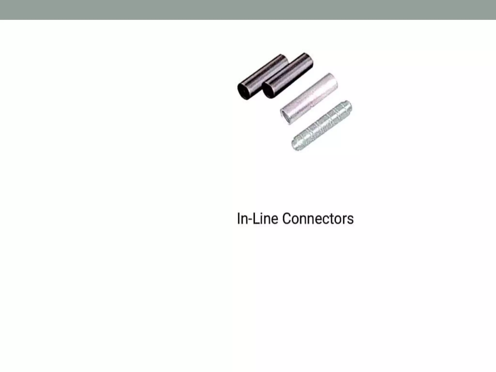 Types of terminal connector | PPTX