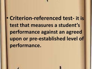 Types of Test | PPTX