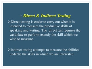Types of Test | PPTX