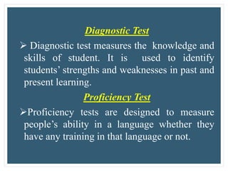 Types of Test | PPTX