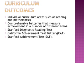Types of test | PPT | Standardized Testing | Educational Assessment