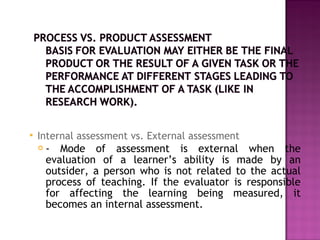 Types of test | PPT | Standardized Testing | Educational Assessment