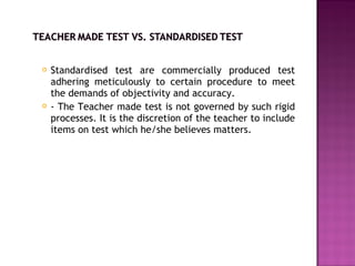 Types of test | PPT