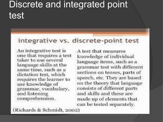 Types of test ( categories 2) | PPT