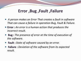 Types of testing | PPTX