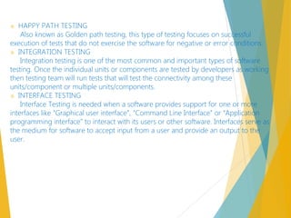 Types of testing | PPT