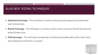 UNIT testing | PPT