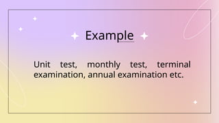 Assessment for learning: Types of test items.pptx
