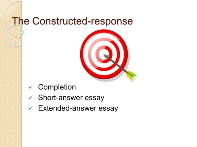 Types of test questions | PPTX | Standardized Testing | Educational ...