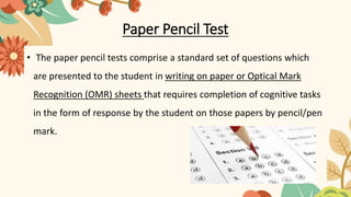 TYPES OF TEST | PPT