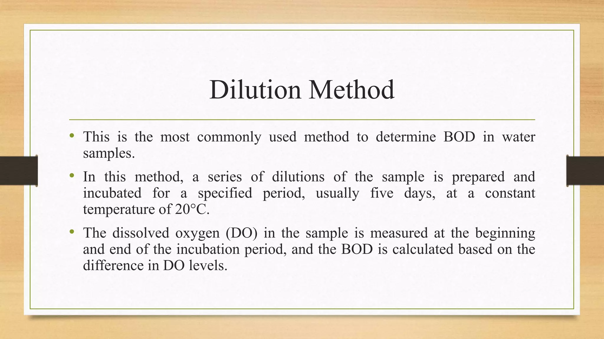 Types of Tests Used to Determine BOD.pptx