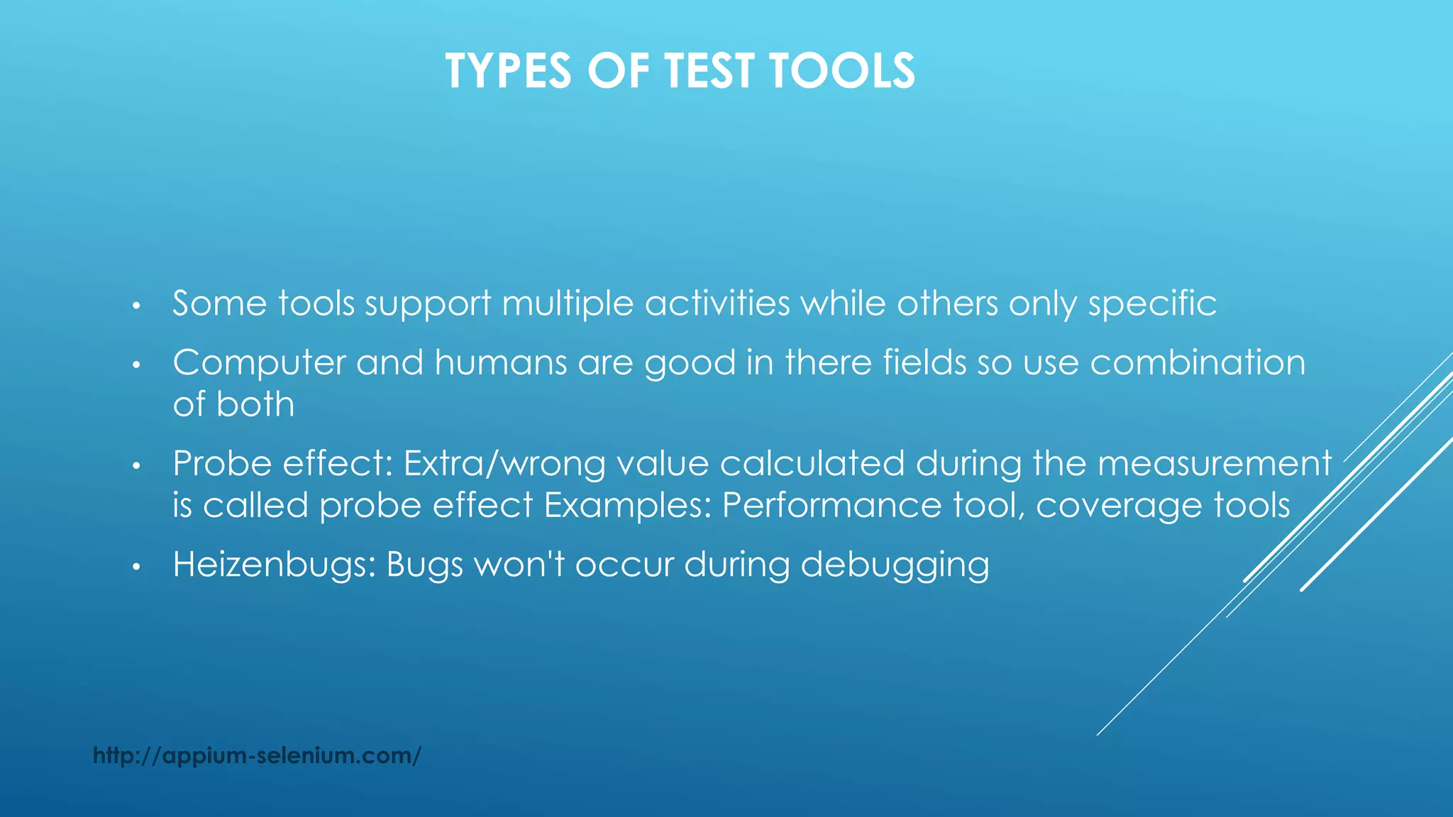 Types of test tools | PPT
