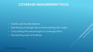Types of test tools | PPT