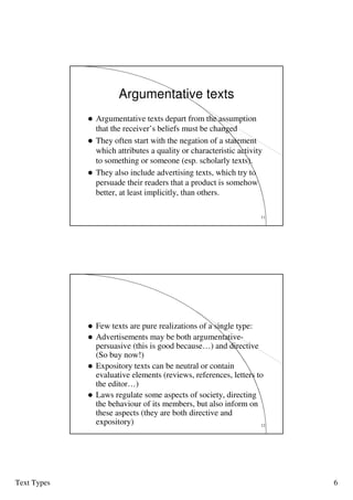 Types of texts. | PDF | Free Download