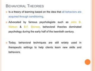 Types of theory in social science | PPTX