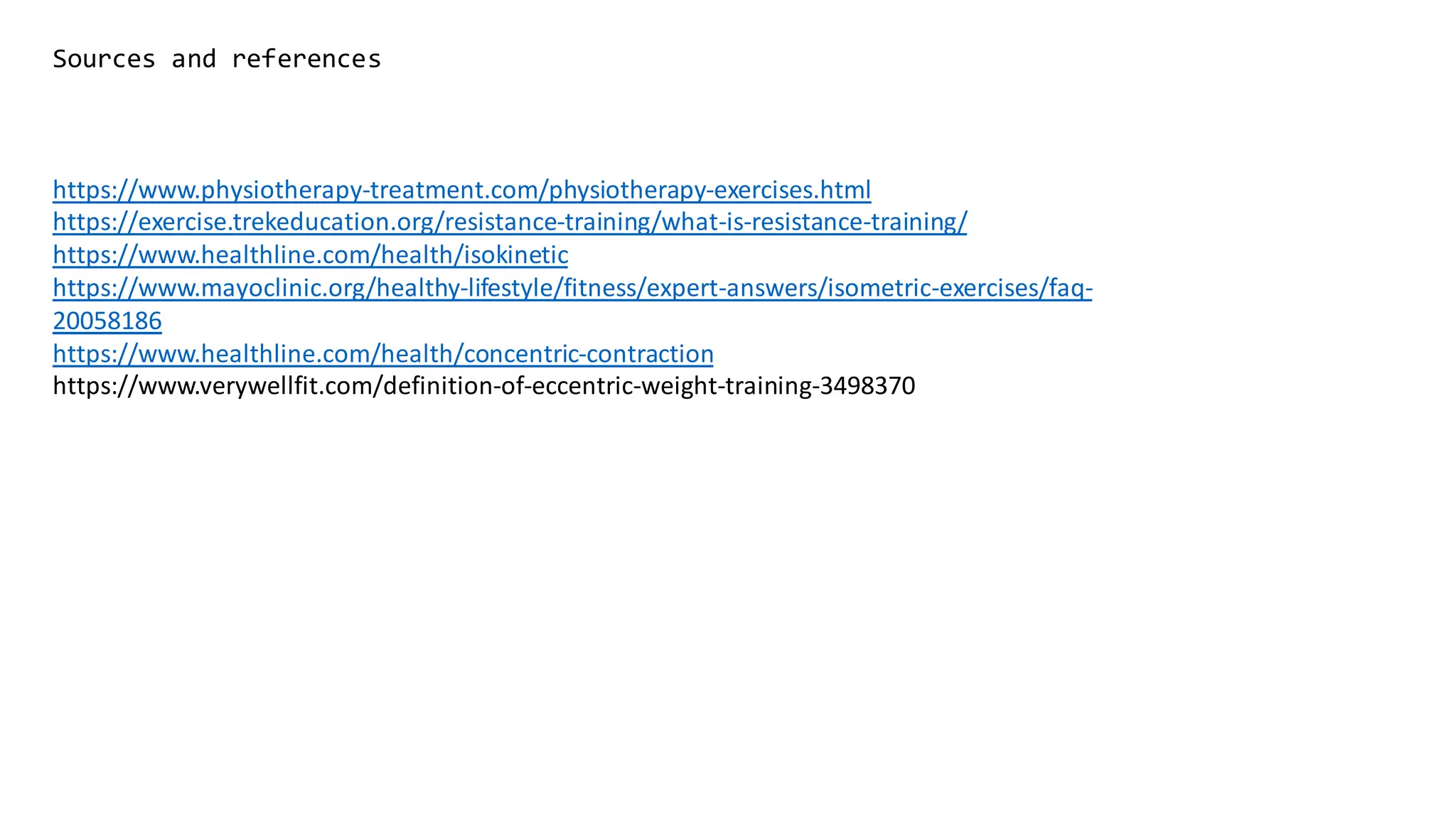 Types of therapeutic exercises | PDF