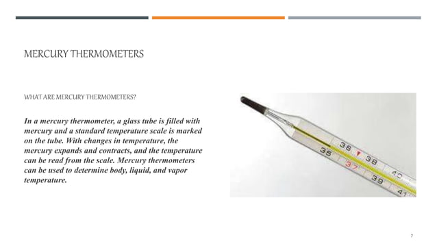 Types of thermometer | PPTX | Chemistry | Science