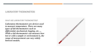 Types of thermometer | PPTX