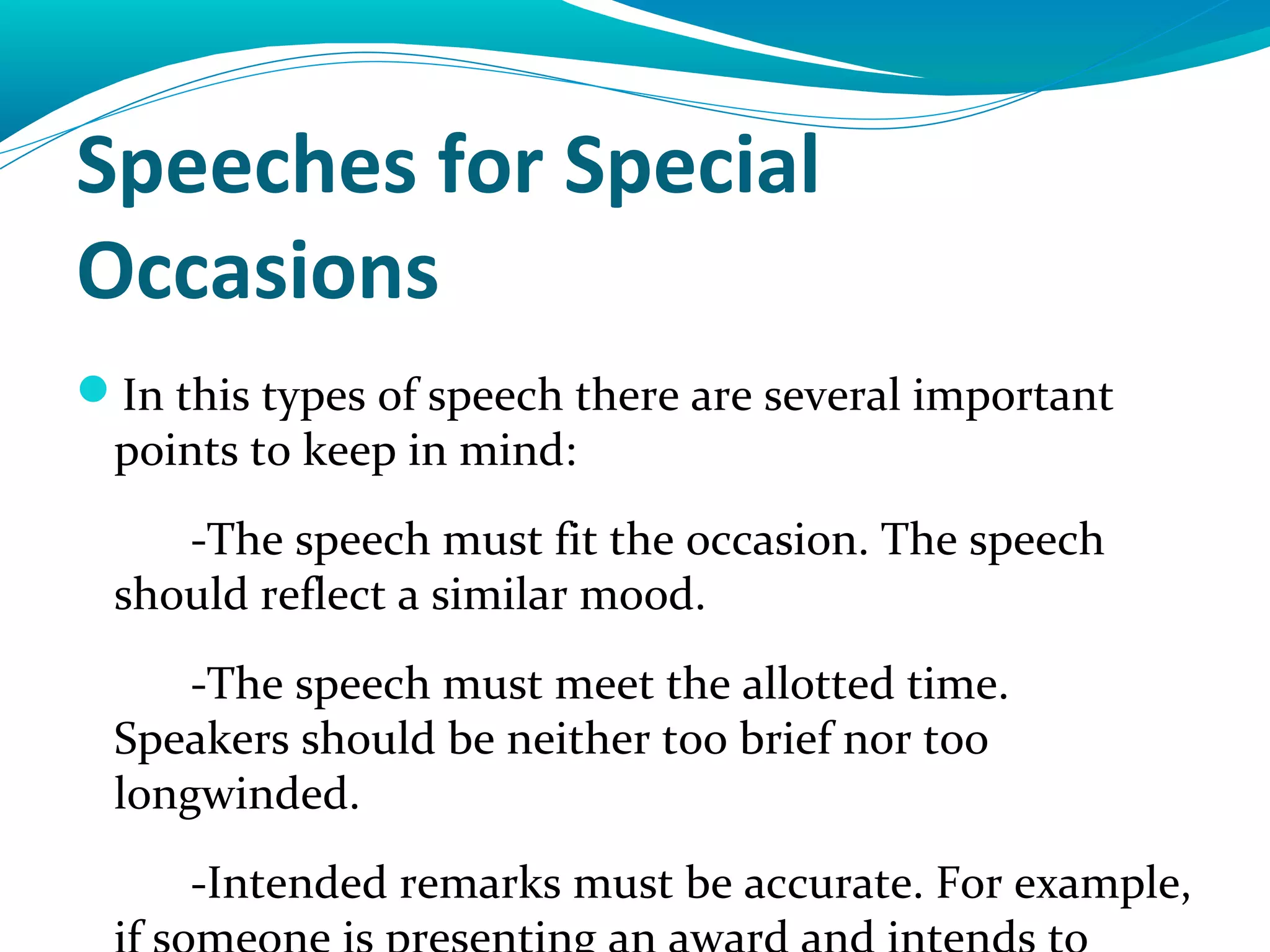 Types of the speech | PPT
