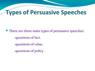 Types of the speech | PPT