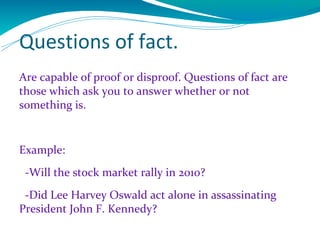 Types of the speech | PPT