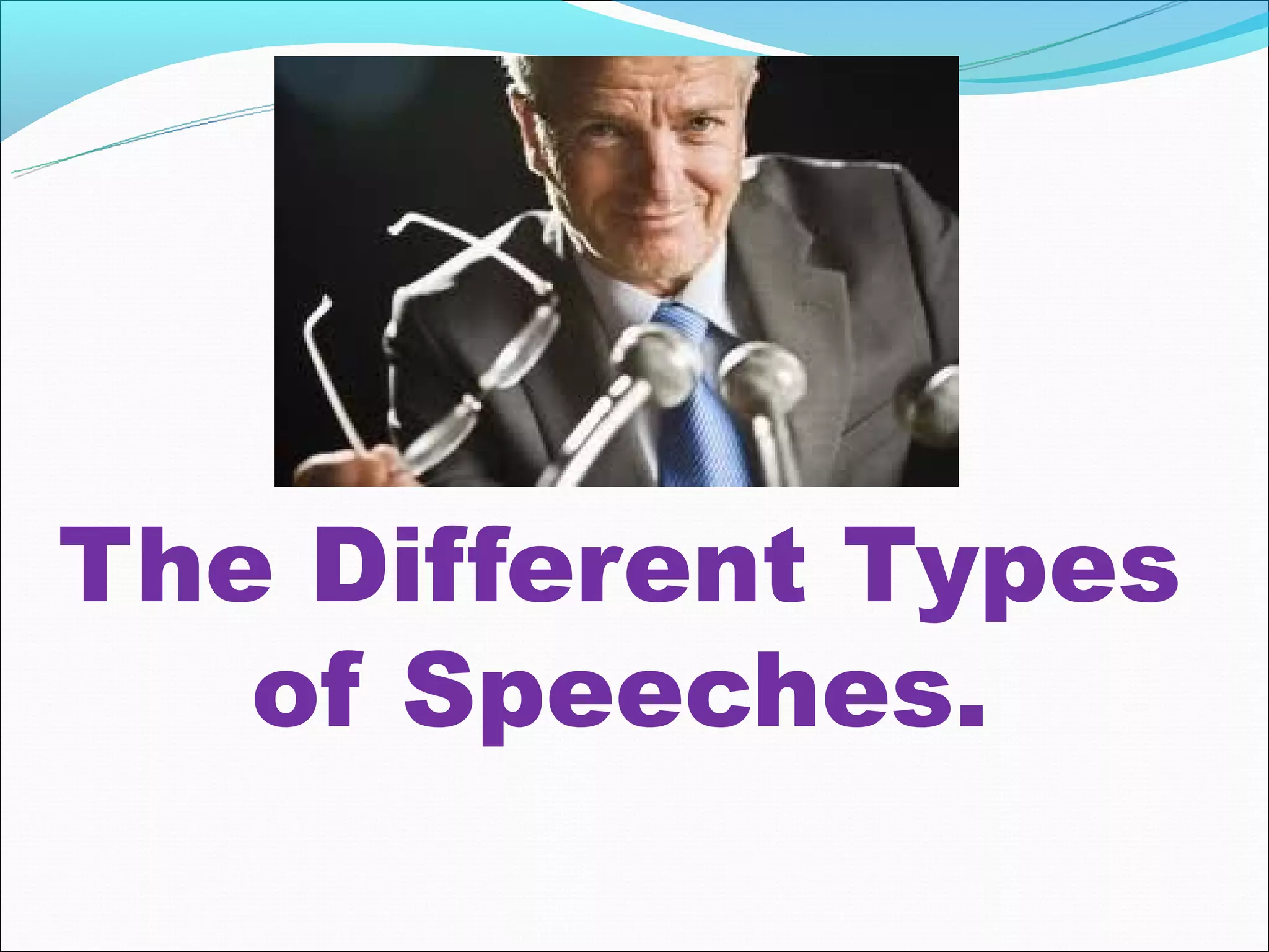 Types of the speech | PPT