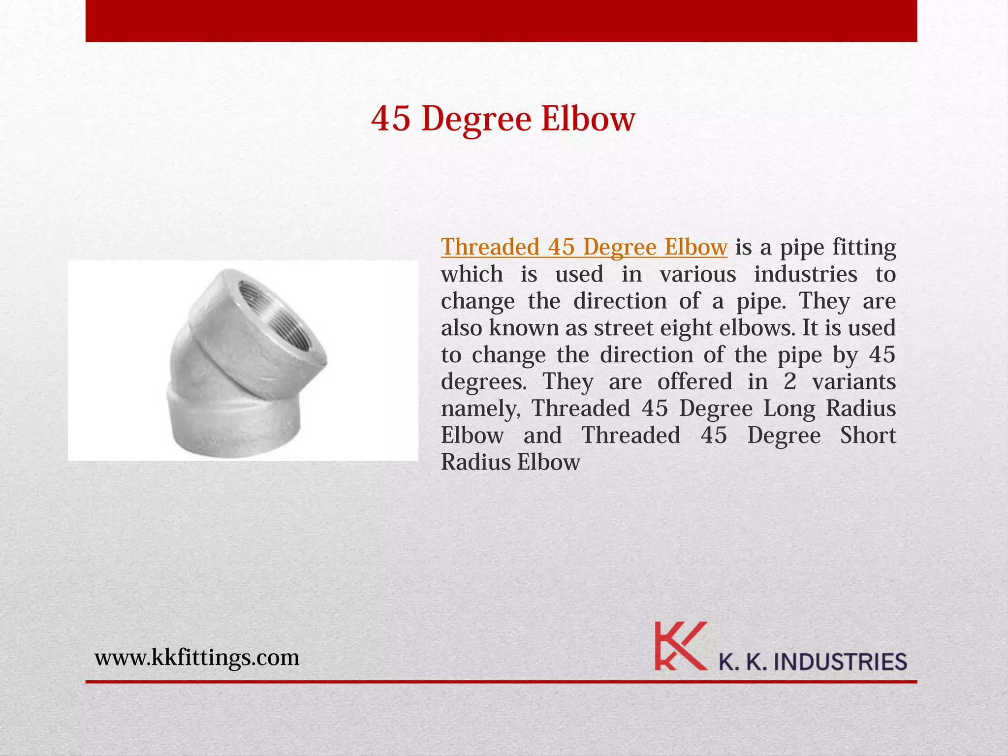 Types of threaded fittings | PDF