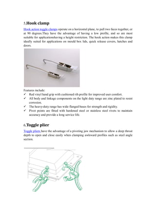 Types of toggle clamp sp2 | PDF