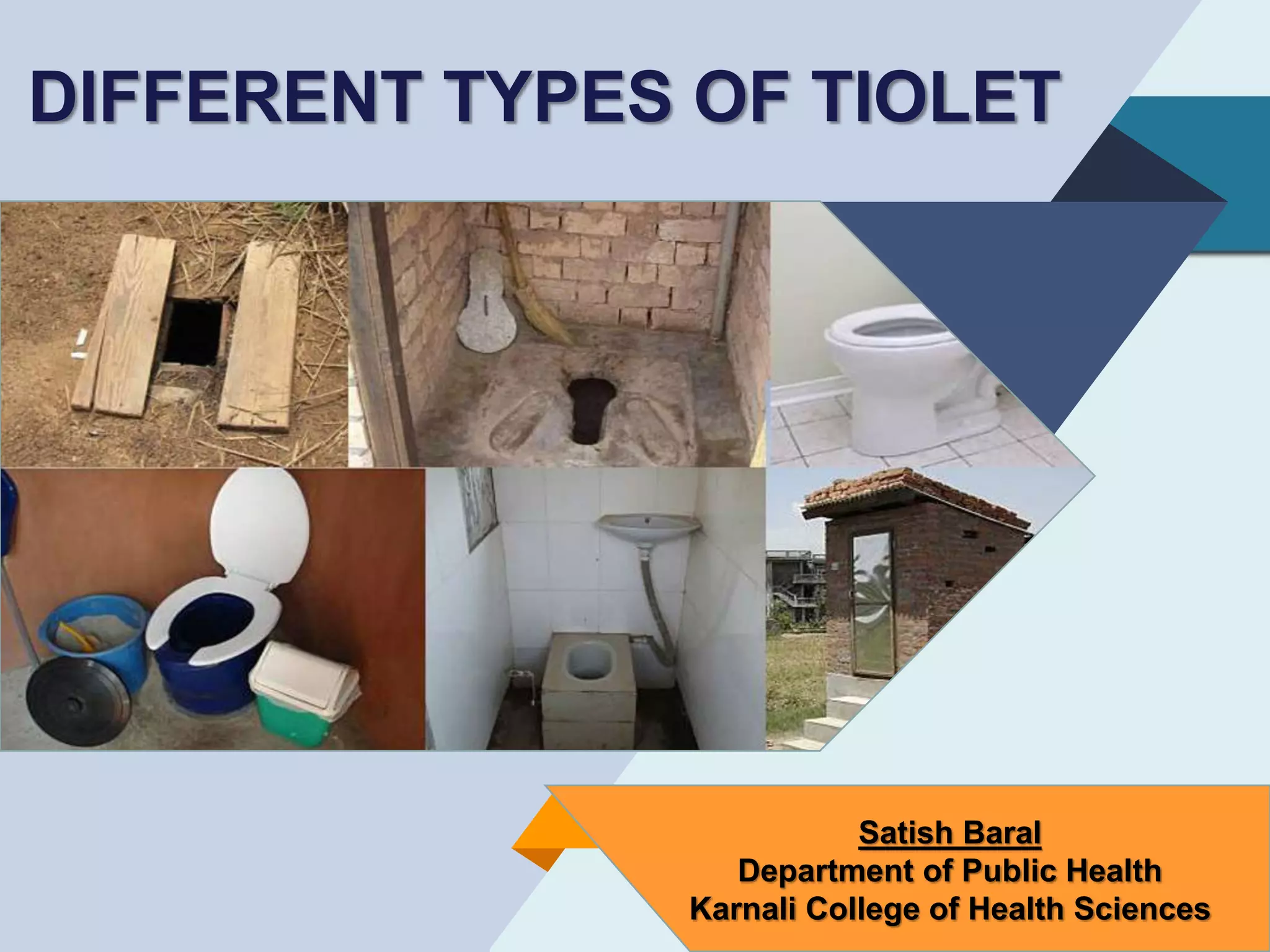 Types of toilet | PPTX