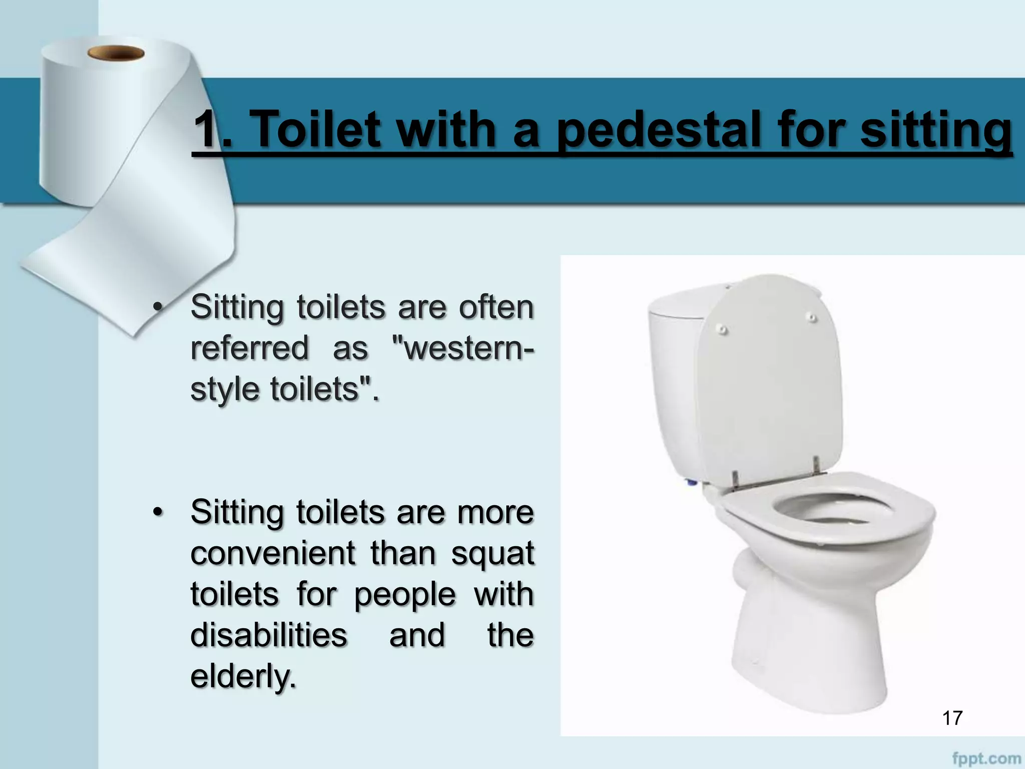 Types of toilet | PPTX