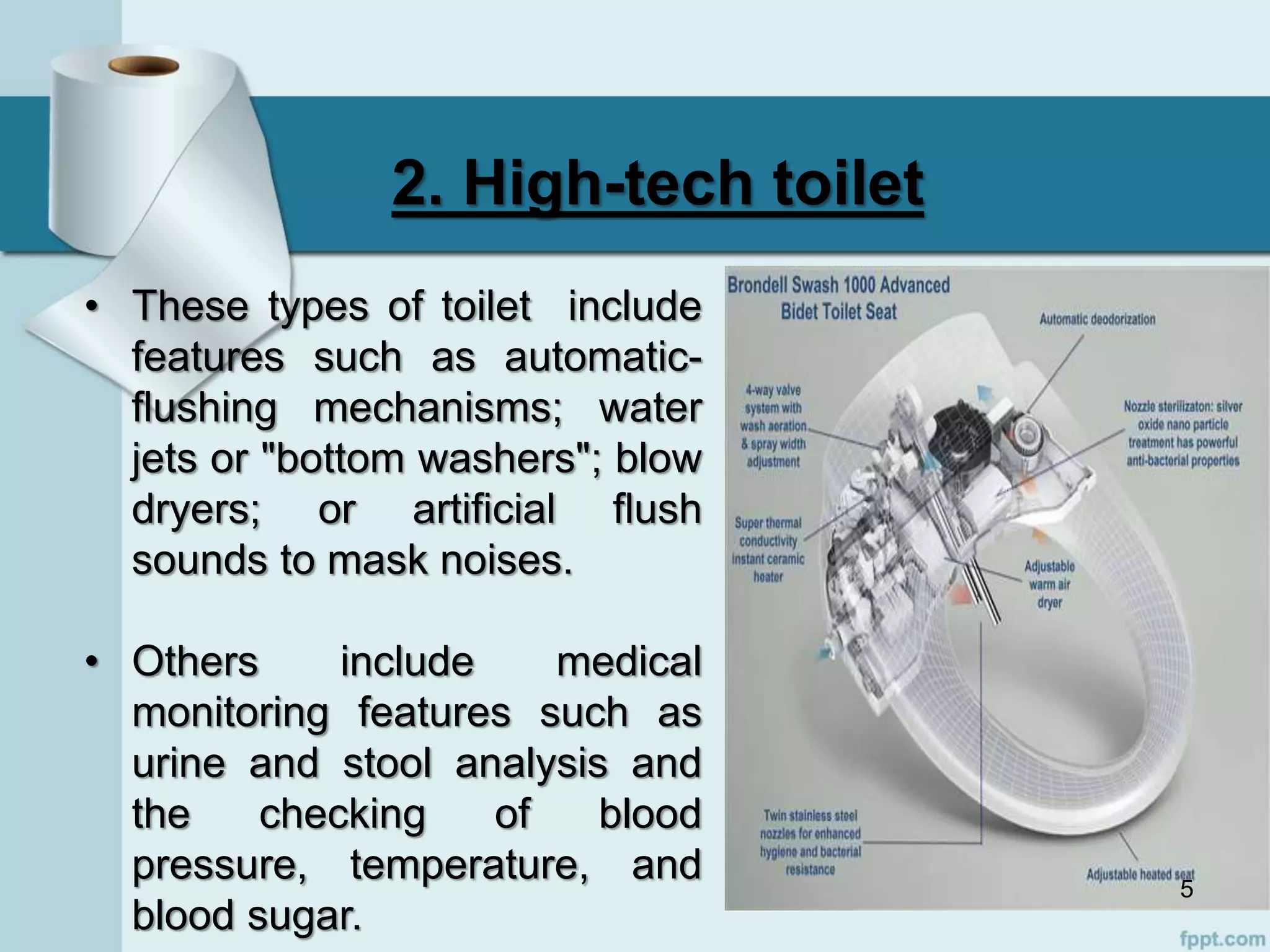 Types of toilet | PPTX