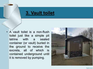 Types of toilet | PPTX